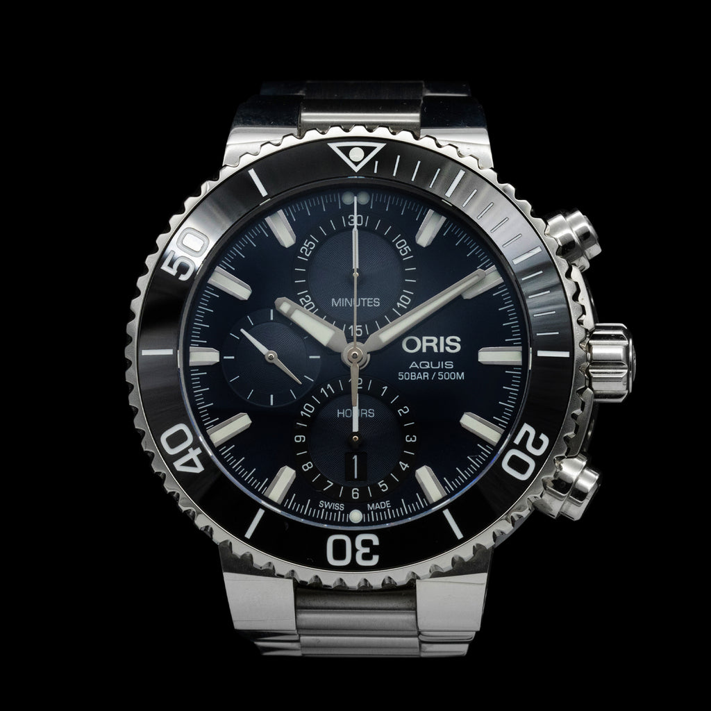 Oris - 2024 Aquis Chronograph – FiveFortyFive