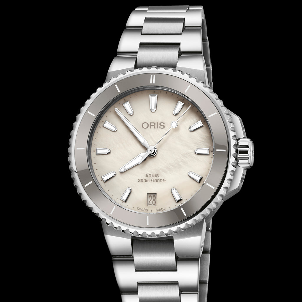 Oris - 2024 Aquis Date Pearl 36.5mm – FiveFortyFive