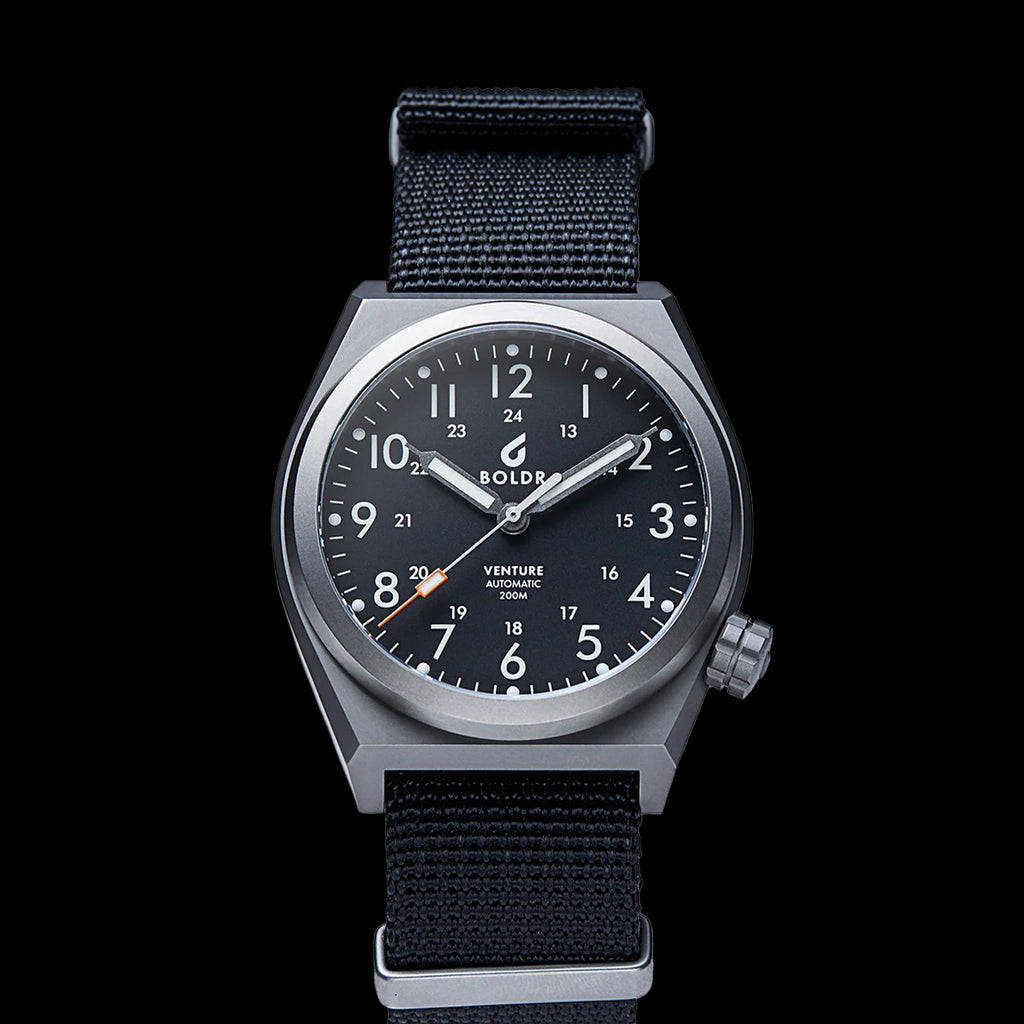 BOLDR - Venture Automatic Carbon Black – FiveFortyFive