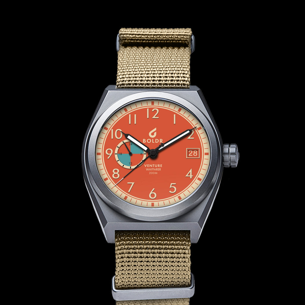BOLDR - Venture Wayfarer Tangerine – FiveFortyFive