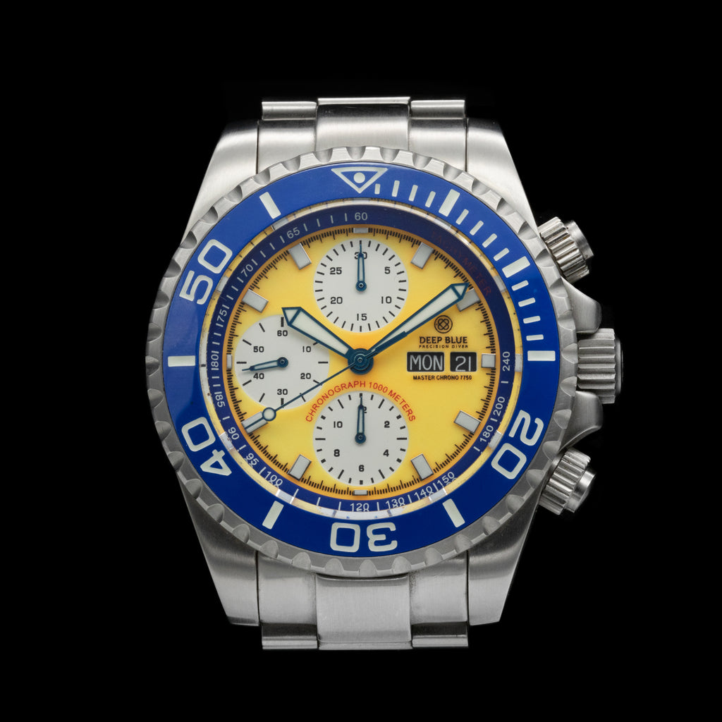 Deep Blue - Master Chrono 7750 #s 327/1000 – FiveFortyFive