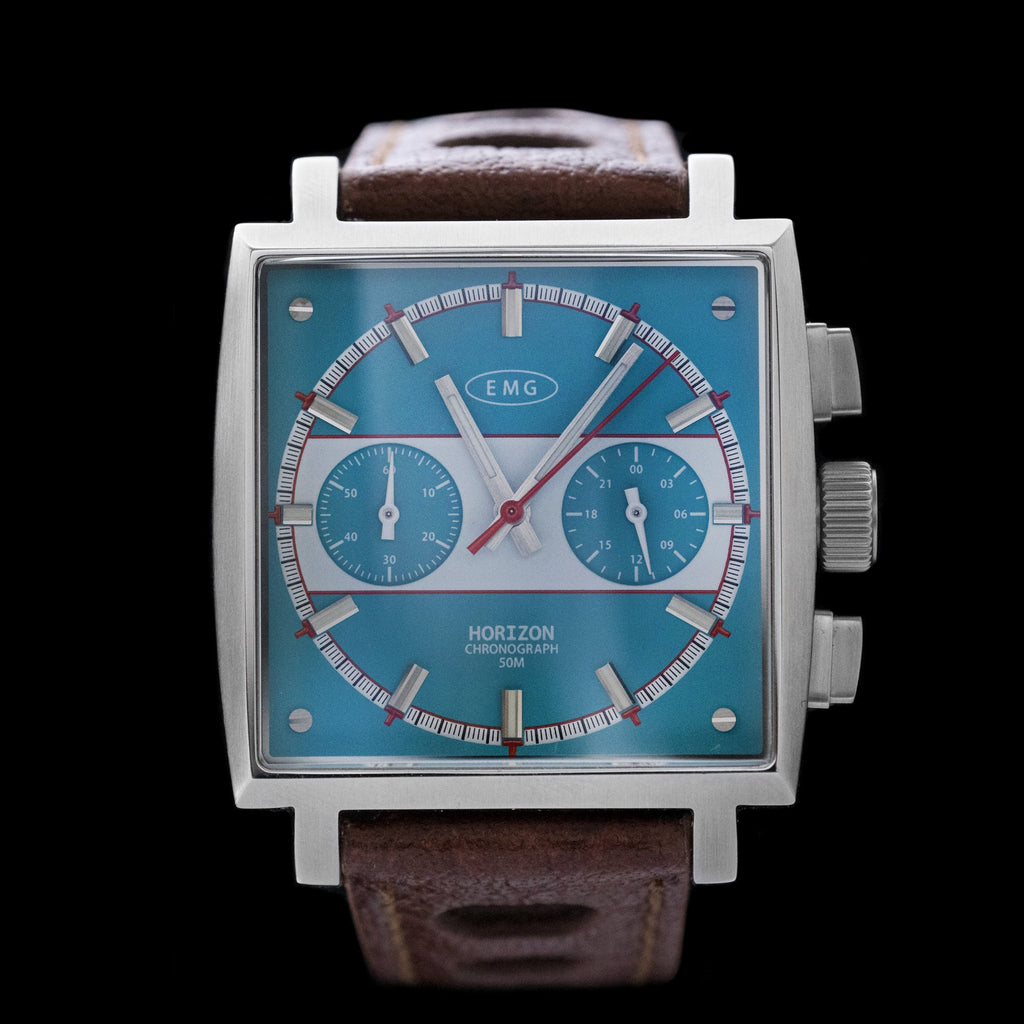 EMG - Horizon Chronograph Aqua Dial – FiveFortyFive