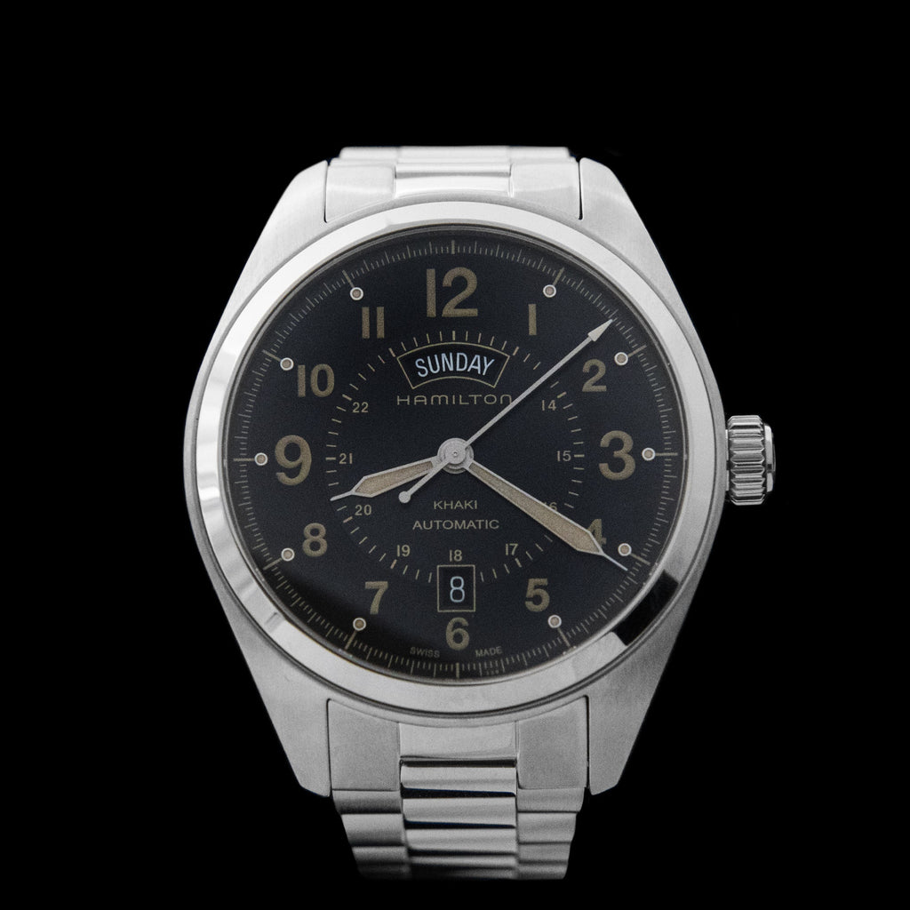 Hamilton - Khaki Field Day-Date – FiveFortyFive