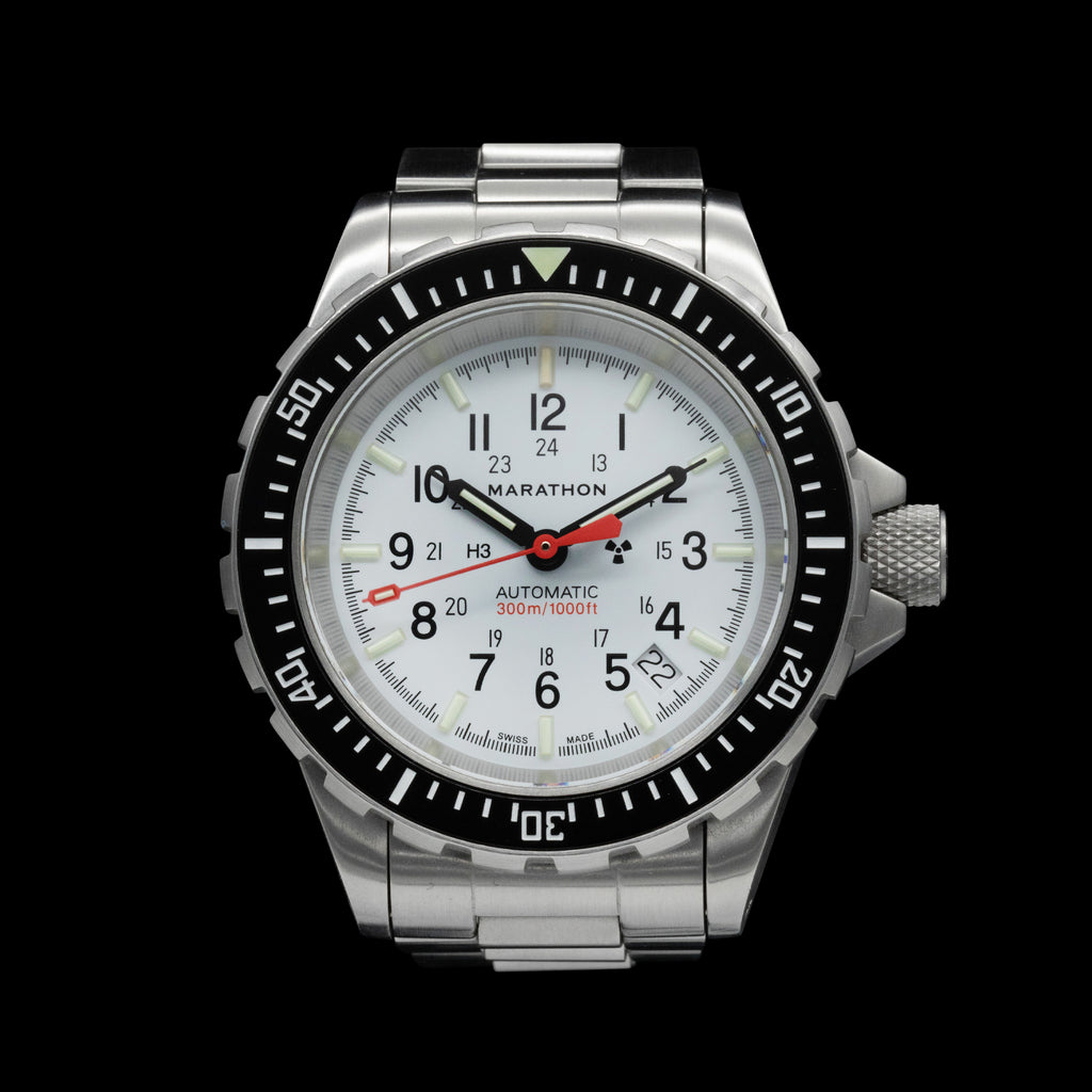 Marathon - 41mm GSAR Arctic Edition Type II Diver's Automatic ...