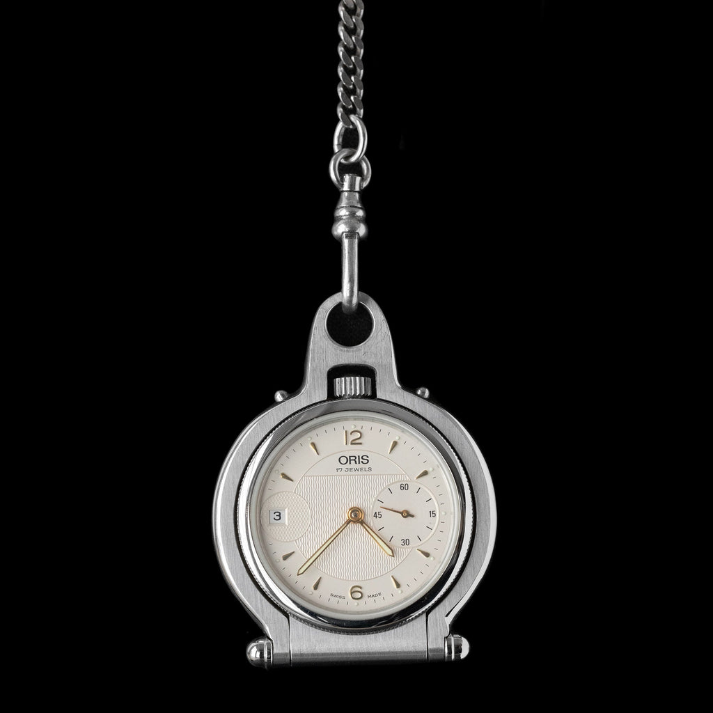 Oris - Circa 1997 Pendulette Pocket Watch Desk Clock – FiveFortyFive