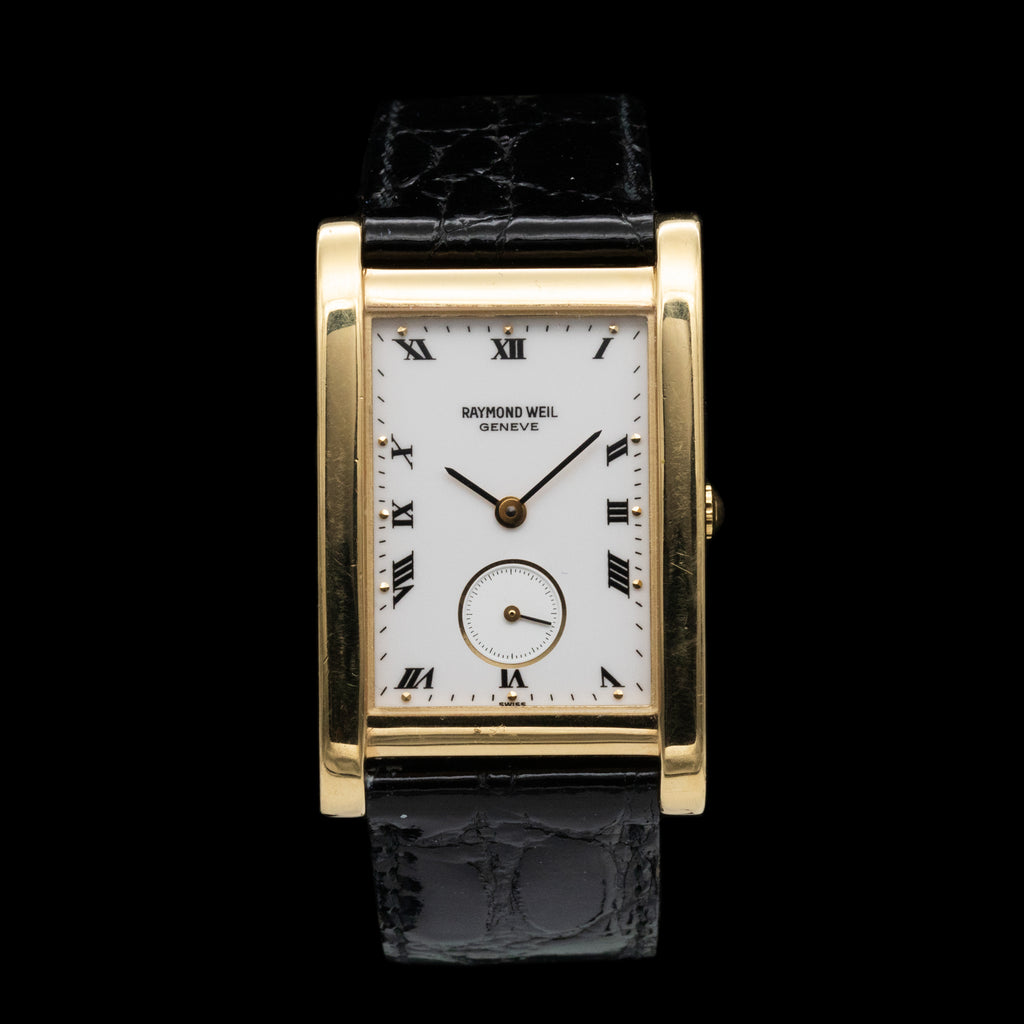 Raymond Weil - Tank 18k Gold Electroplated 9616-2 – FiveFortyFive