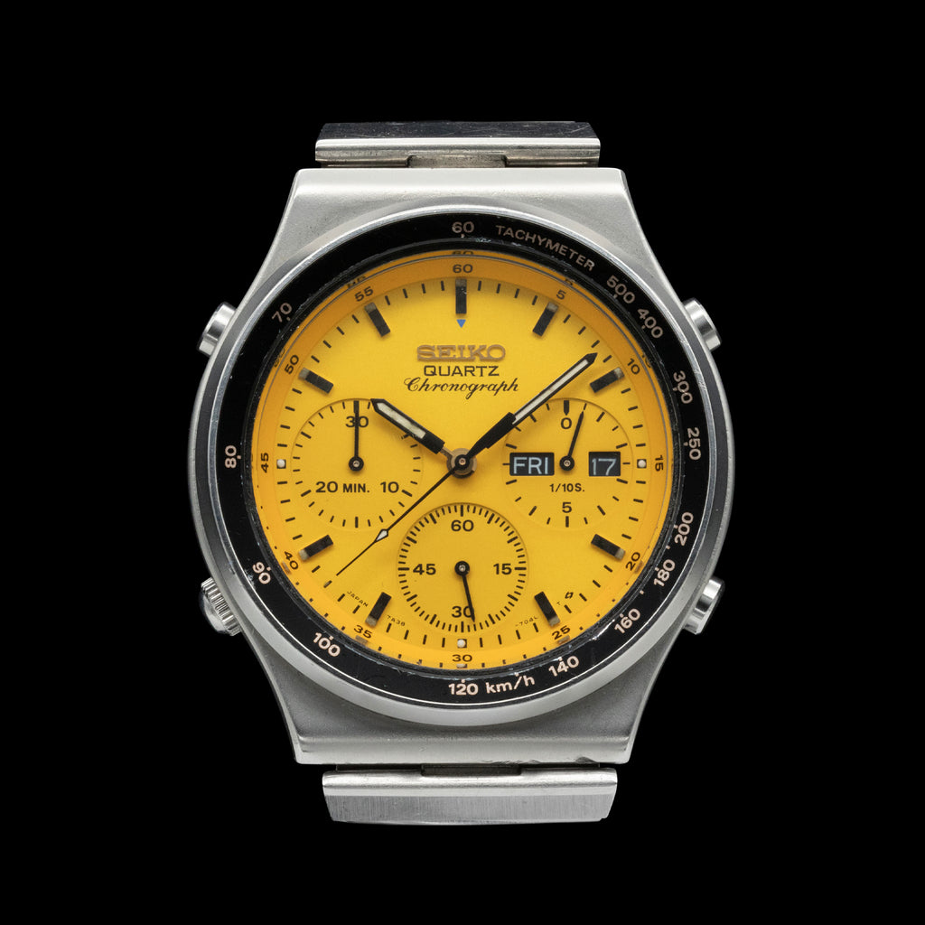 Seiko - 1983 Quartz Chronograph 7A38-701B 'Vulcan' – FiveFortyFive