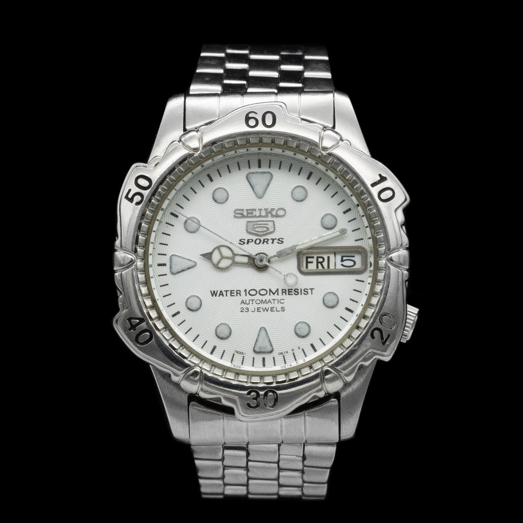 Seiko - 2000 5 Sports JDM 'Wave Dial' – FiveFortyFive