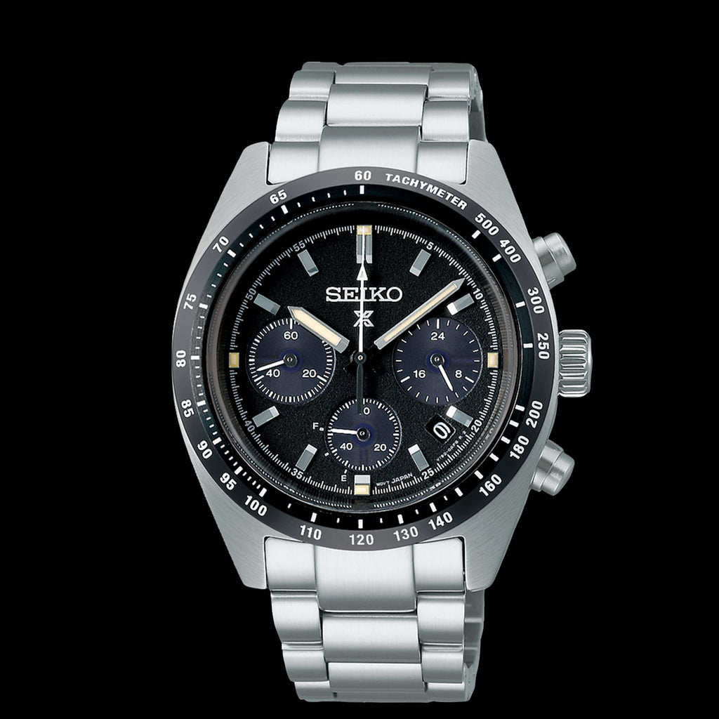 Seiko - Prospex Speedtimer Solar Chronograph Black SSC819P – FiveFortyFive