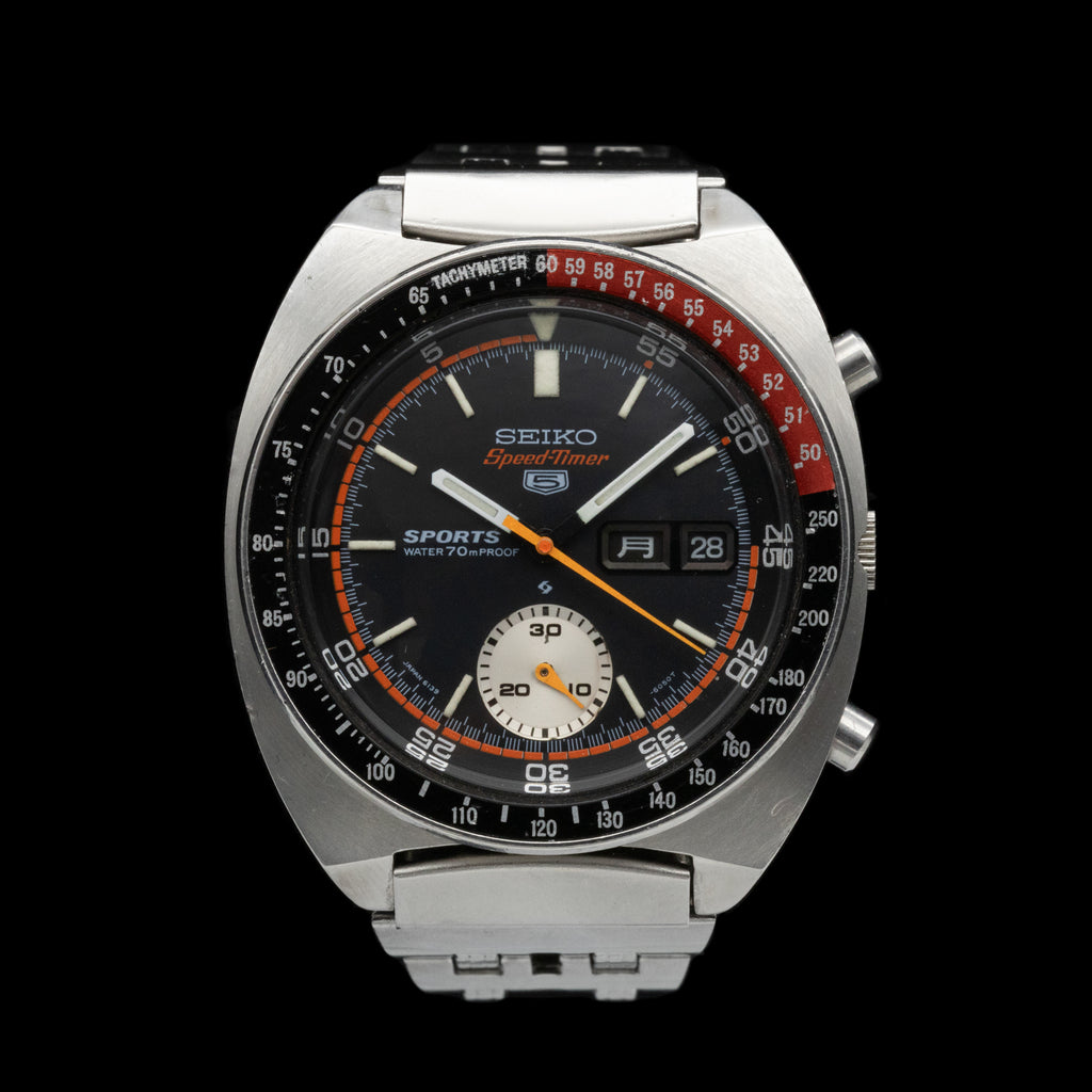 Seiko 5 - Speedtimer 'Coke' JDM 6139-6032 – FiveFortyFive
