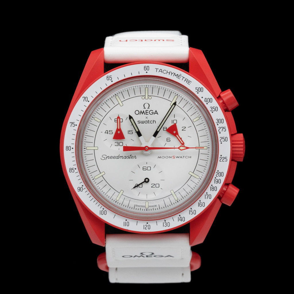 Swatch - 2022 Omega X Swatch MoonSwatch 'Mission to Mars' – FiveFortyFive