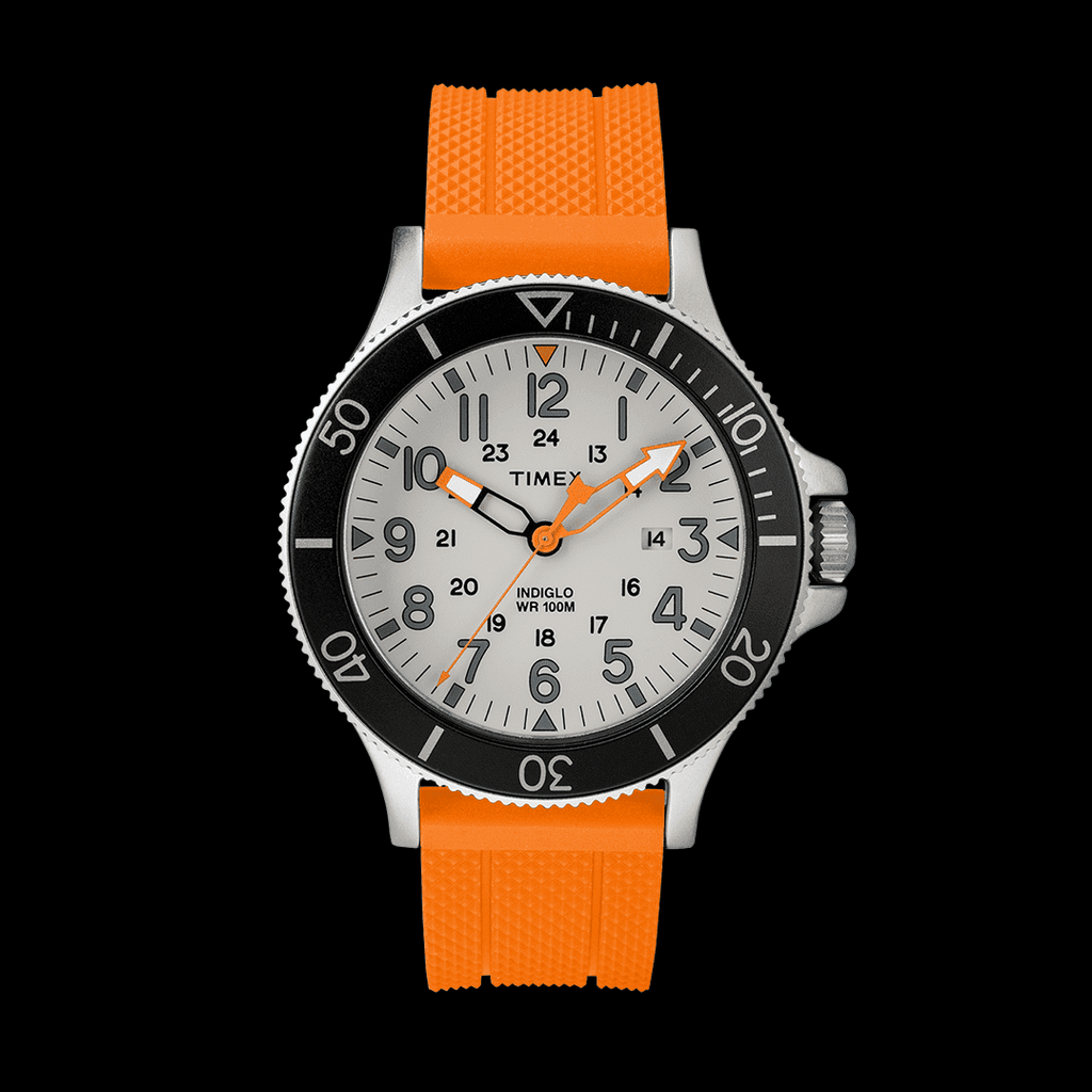 Timex Allied Coastline - Orange/Grey – FiveFortyFive
