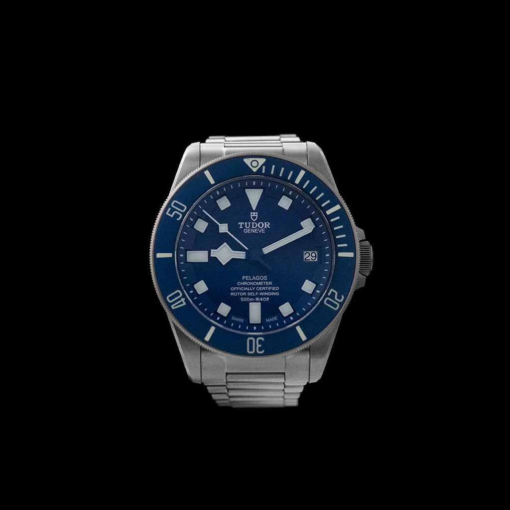 Tudor - Titanium Pelagos Blue – FiveFortyFive