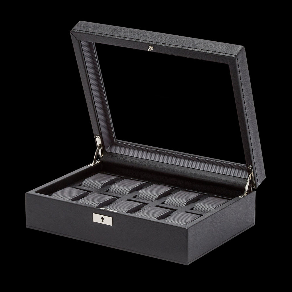 Watch Box - Wolf Viceroy 10 Slot Black – FiveFortyFive