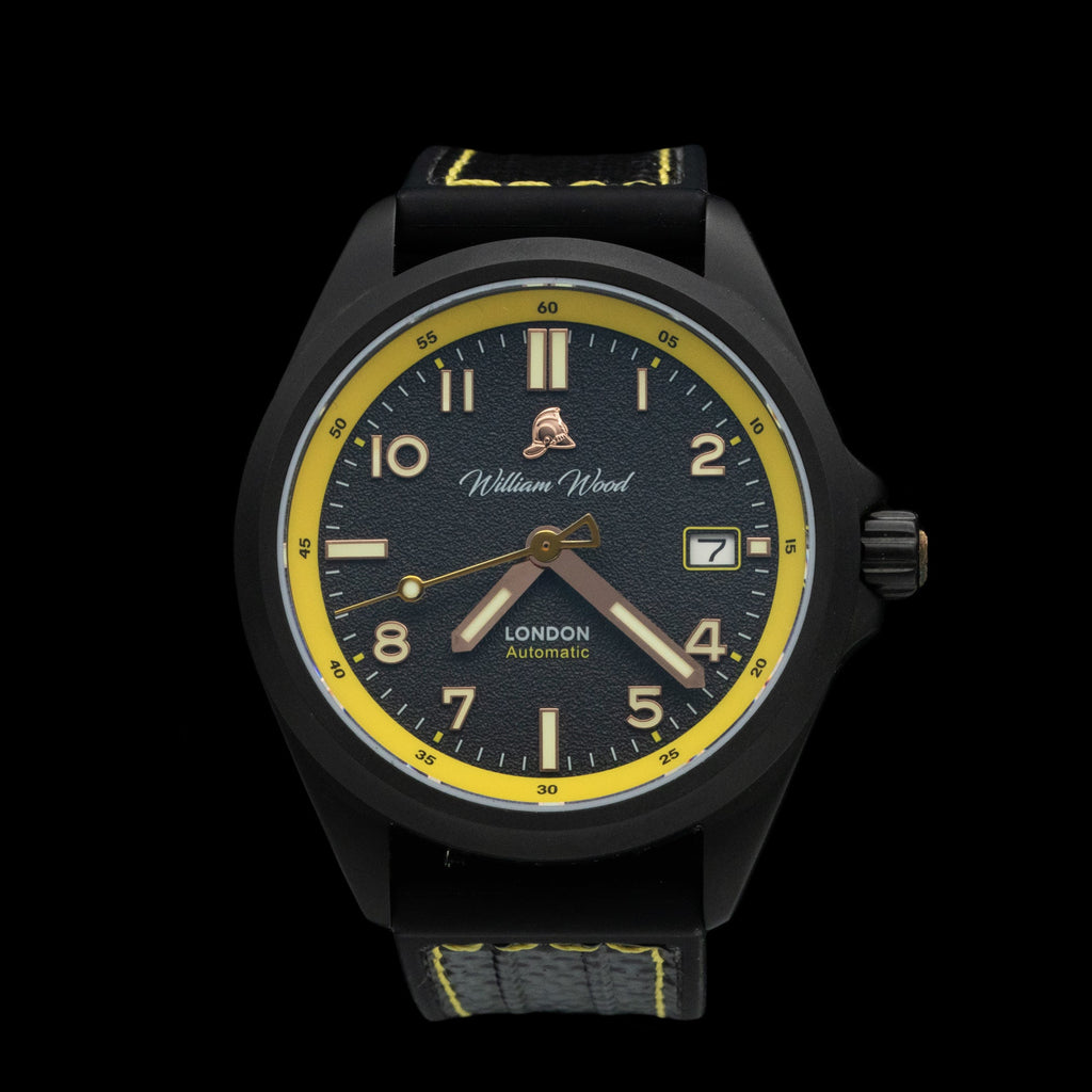 William Wood - Limited Edition Fearless Yellow Automatic VAL2051 ...